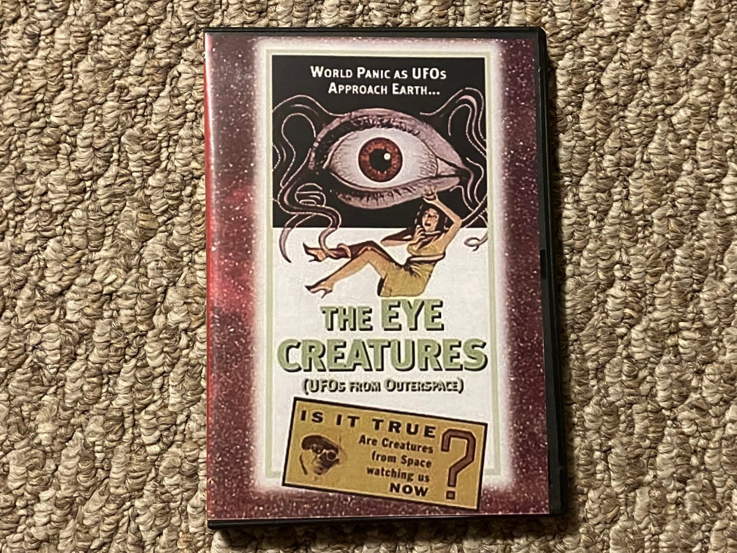 The Eye Creatures Unreleased DVD Movie. 1967!
