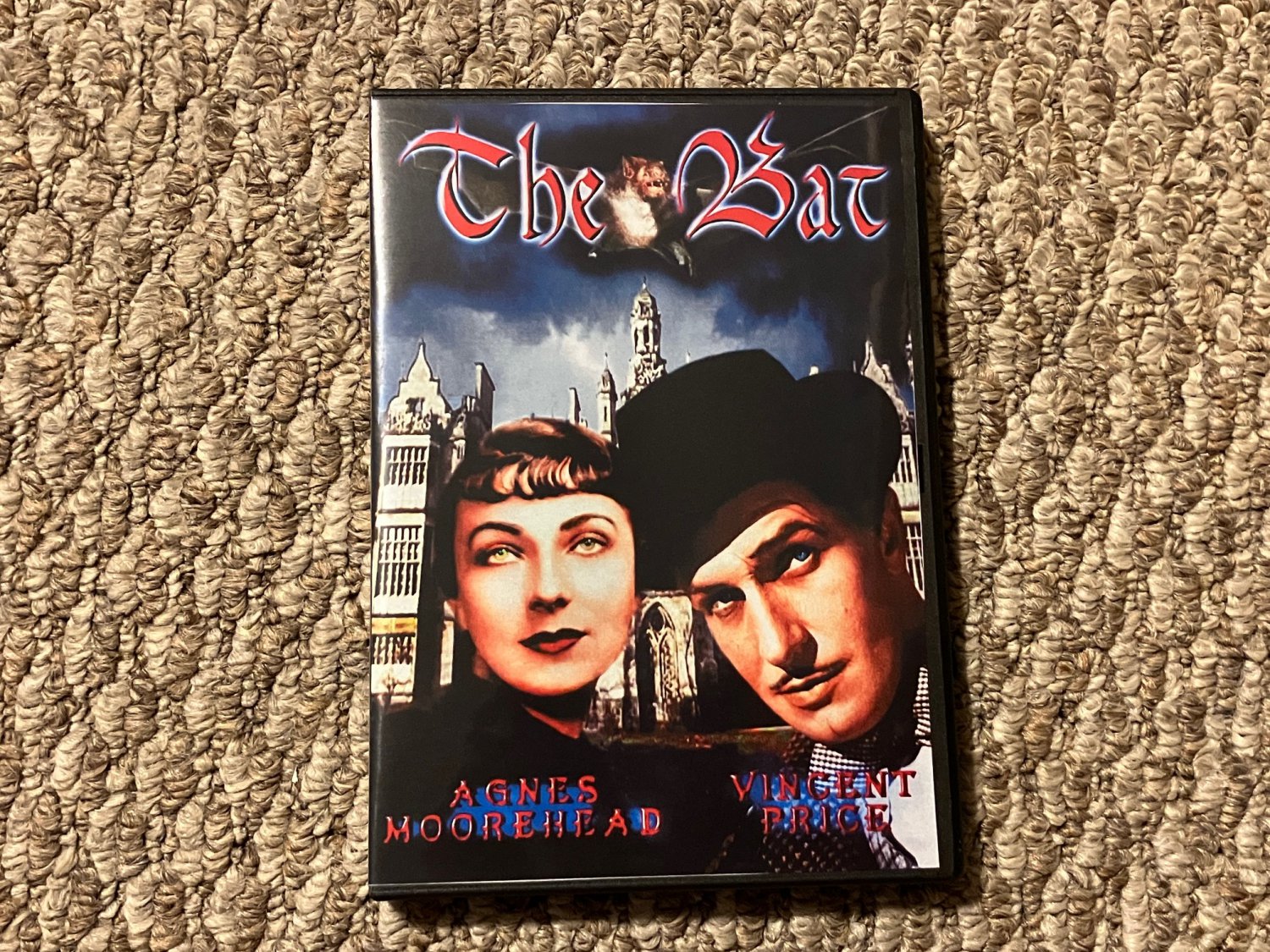 The Bat Unreleased DVD Movie. 1959!