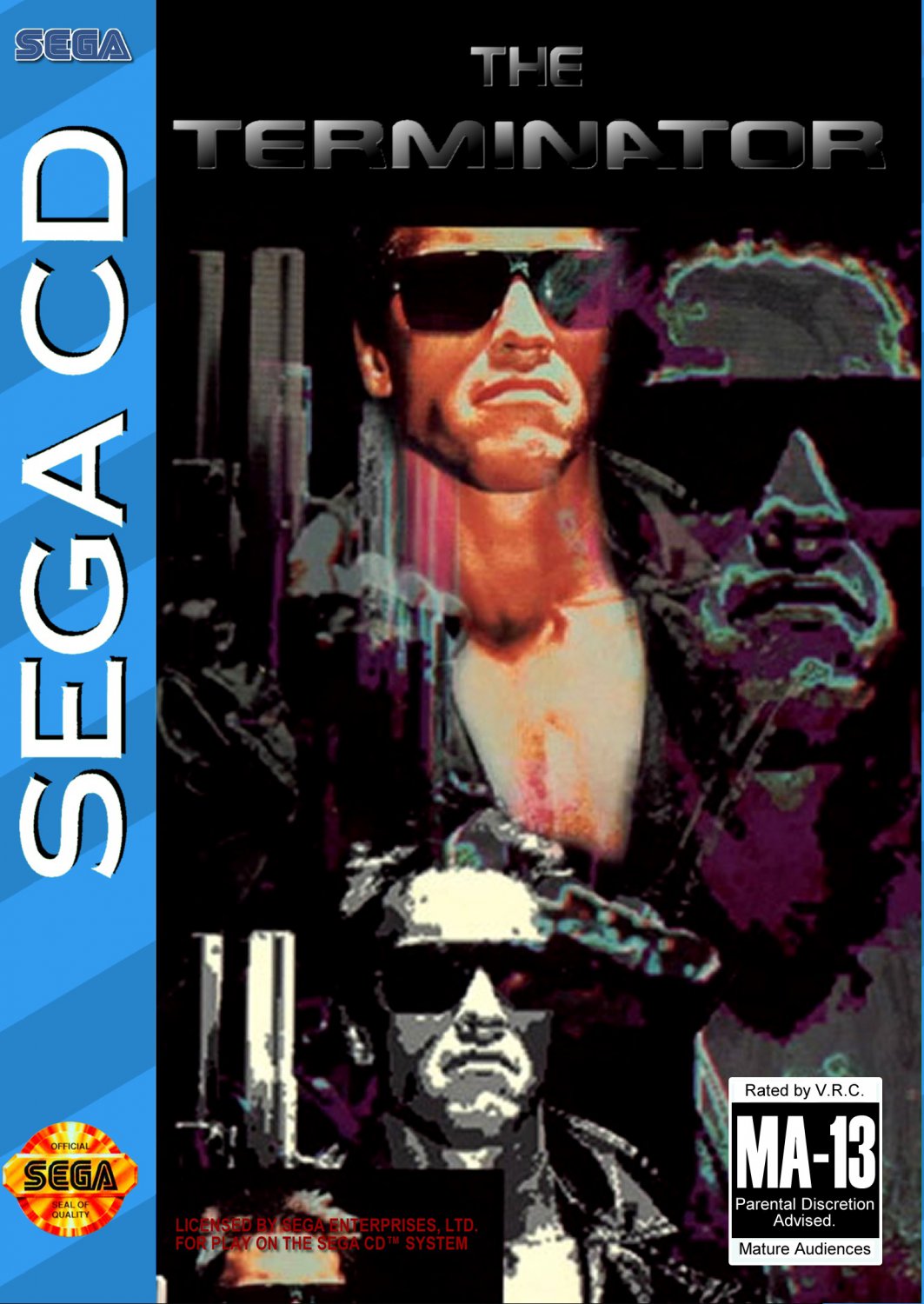 The Terminator Fan Made Sega CD Video Game. Read Description
