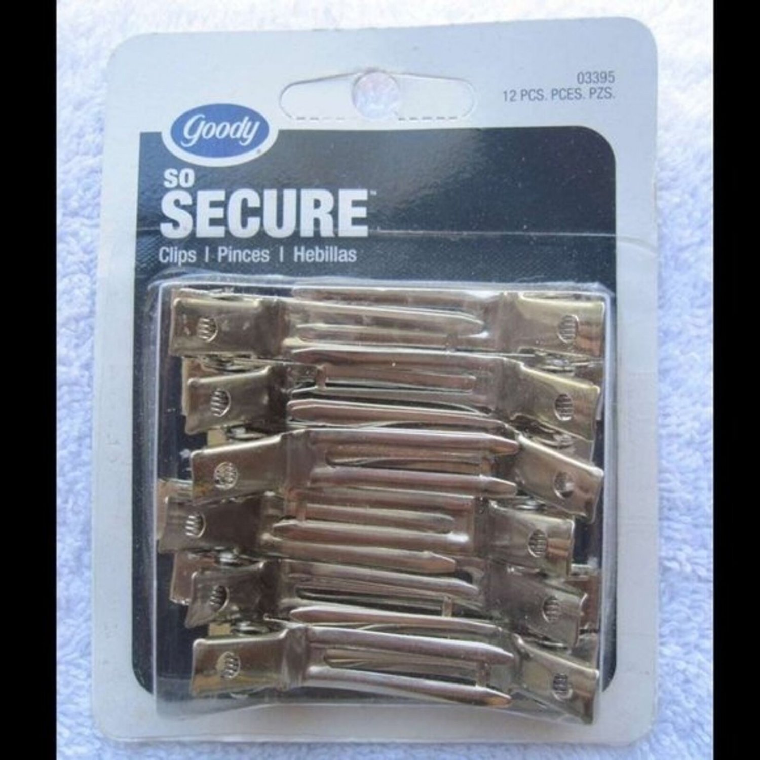 12 Goody Metal Sectioning Styling Hair Clips 2006 Section Secure Style ...