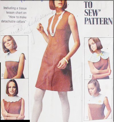 Simplicity 8060 vintage 1968 sewing pattern simple dress with ...