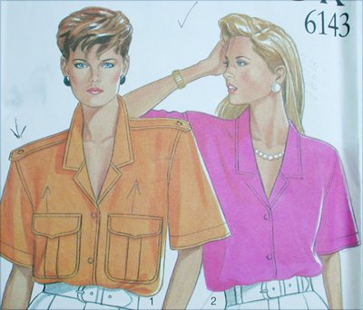 New Look 6143 sewing pattern misses blouse sizes 8 10 12 14