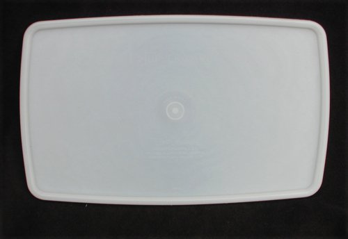 Tupperware lid clear plastic #714 rectangular 5.5 x 9 inches