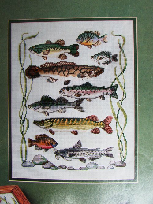 Cross stitch Really Fishy pattern