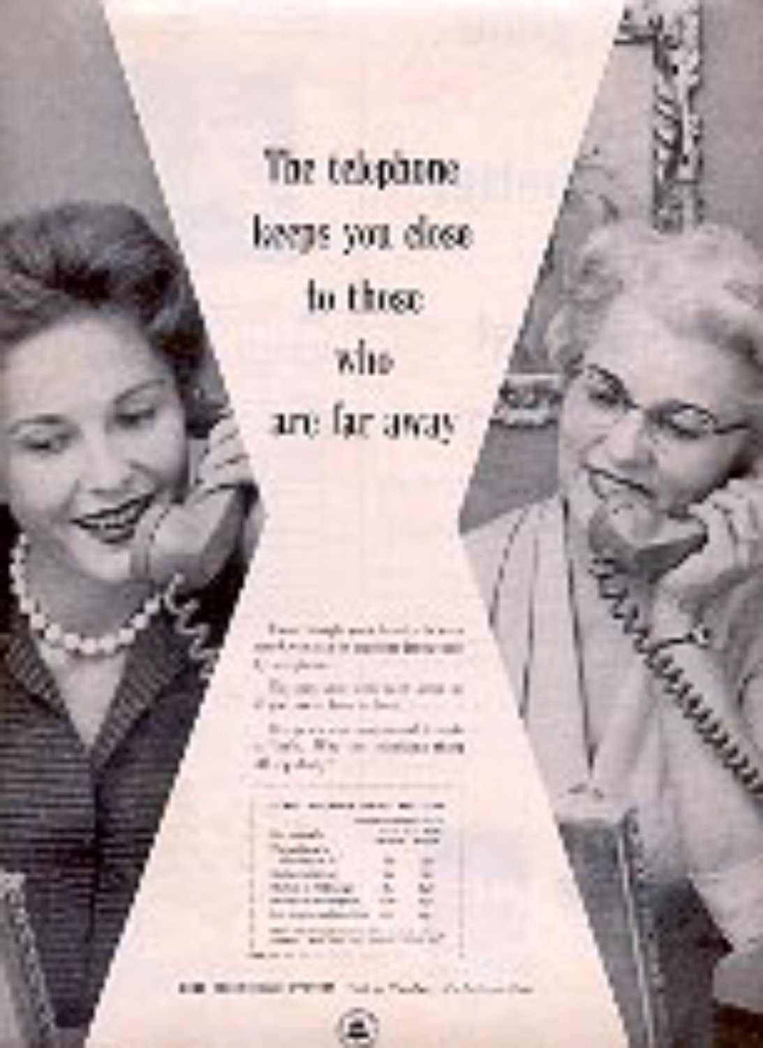1958 Bell Telephone System magazine ad (# 2930)