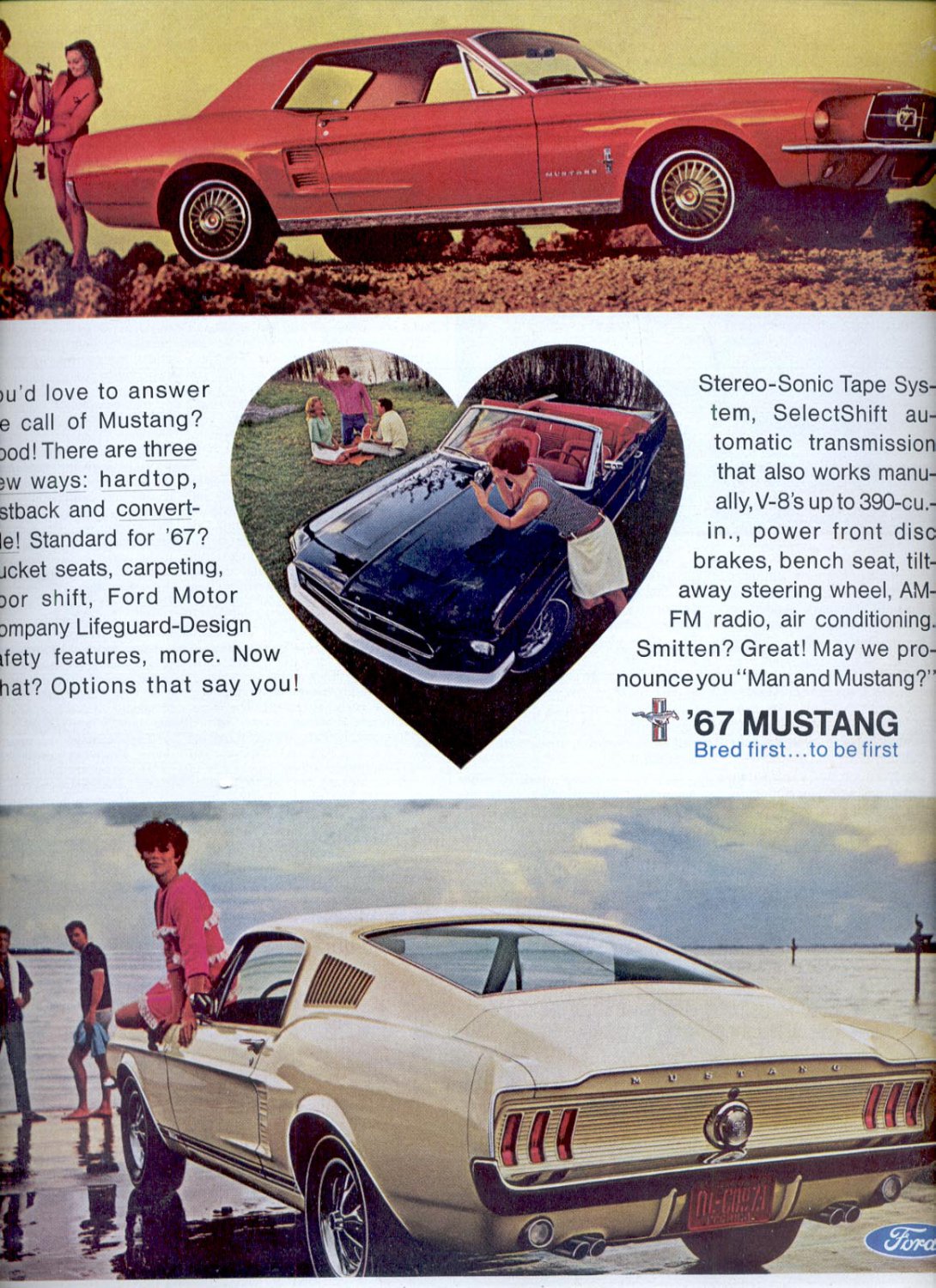 Nov. 19, 1966 - 1967 Ford Mustang magazine ad (#1321)