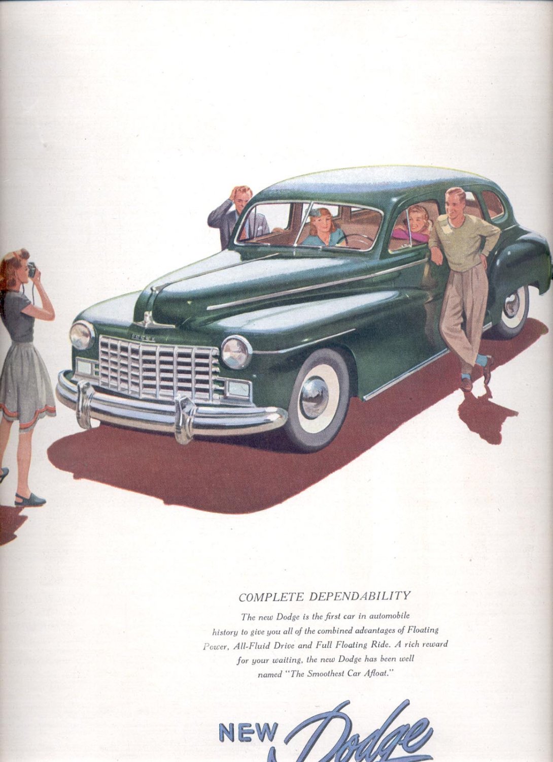 Sept. 16, 1946 Dodge car magazine ad (#977)