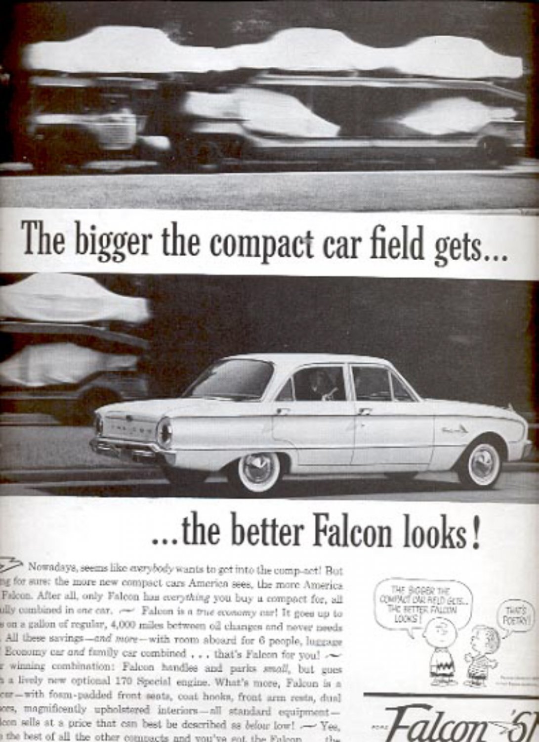 Oct. 22, 1960 Ford Falcon '61 magazine ad (# 4558)