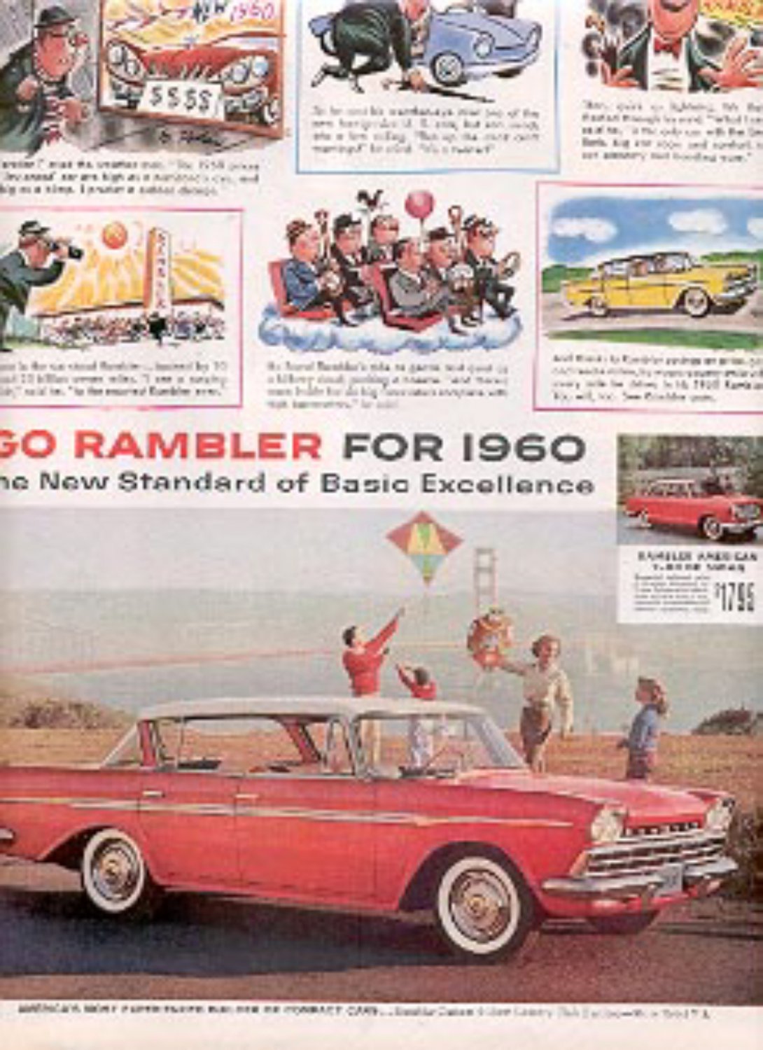 1960 Rambler 4-Door Hardtop magazine ad (# 2591)