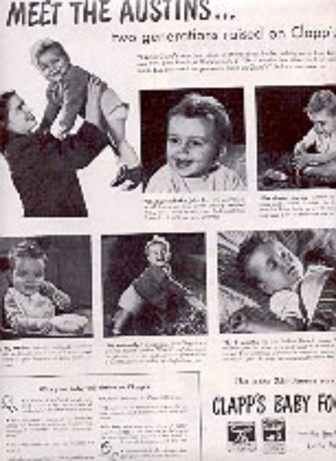 1946 Clapp's baby Foods magazine ad (# 3048)