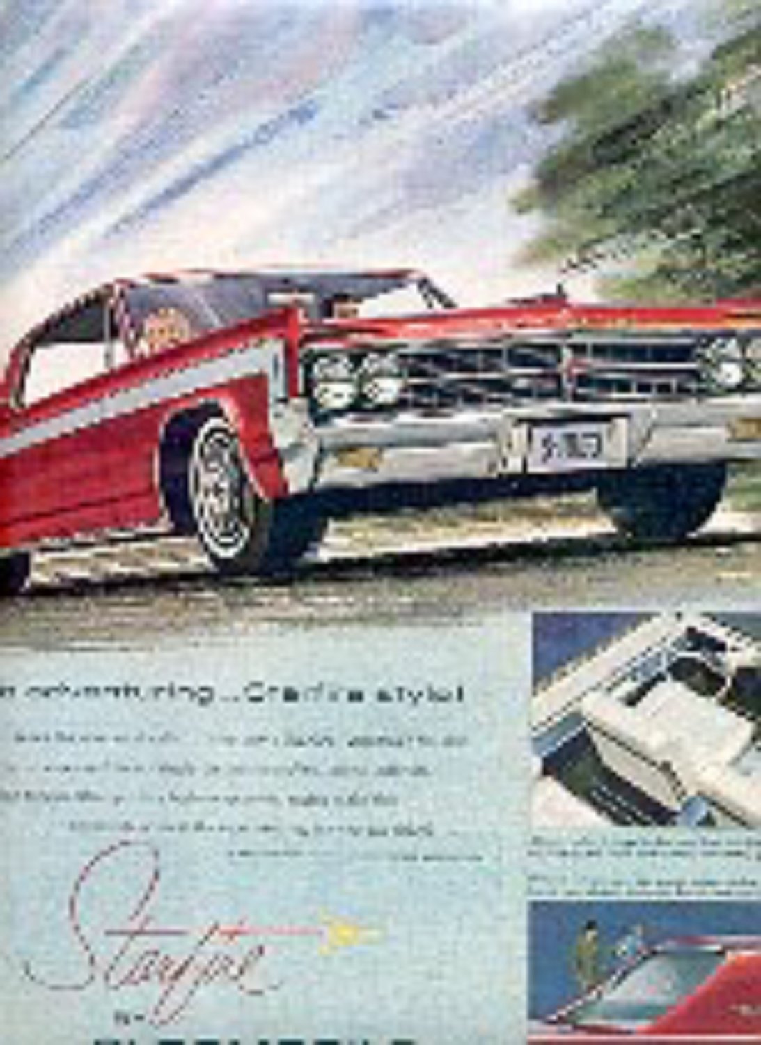 1962 magazine ad of 1963 Starfire Oldsmobile( # 1692)