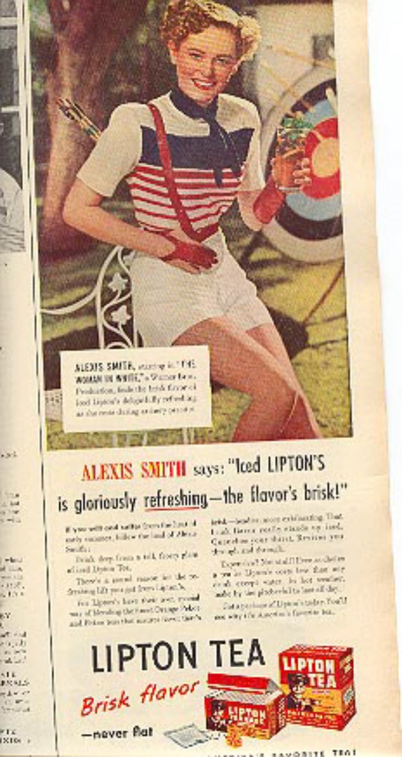 1948 Lipton Tea magazine ad ( # 2005)