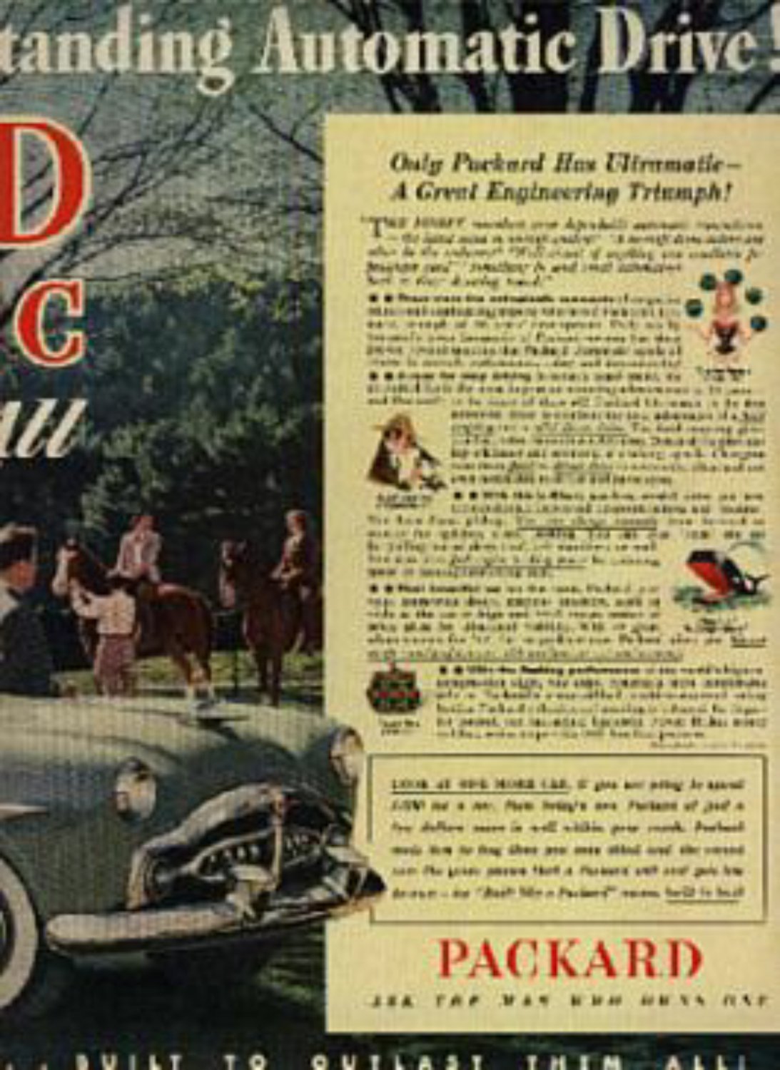 1952 Packard magazine ad (# 1016)