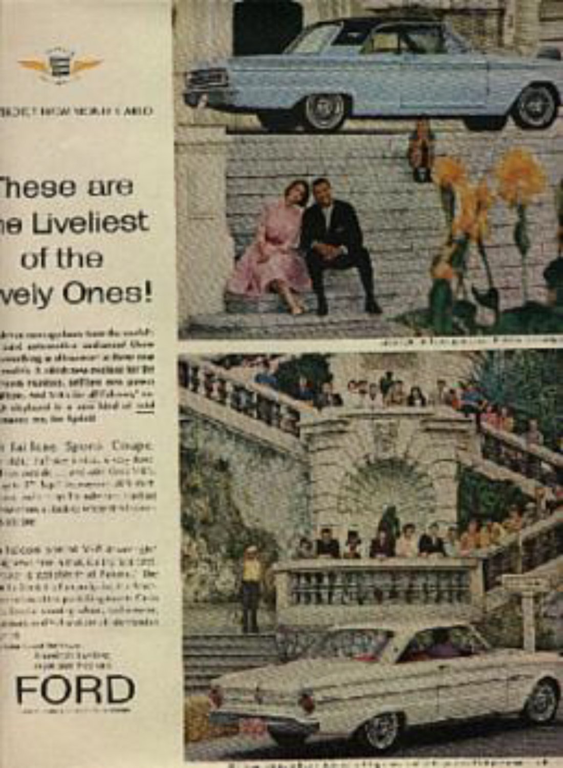1963 Ford Fairlane & Falcon Sprint magazine ad (# 1323)