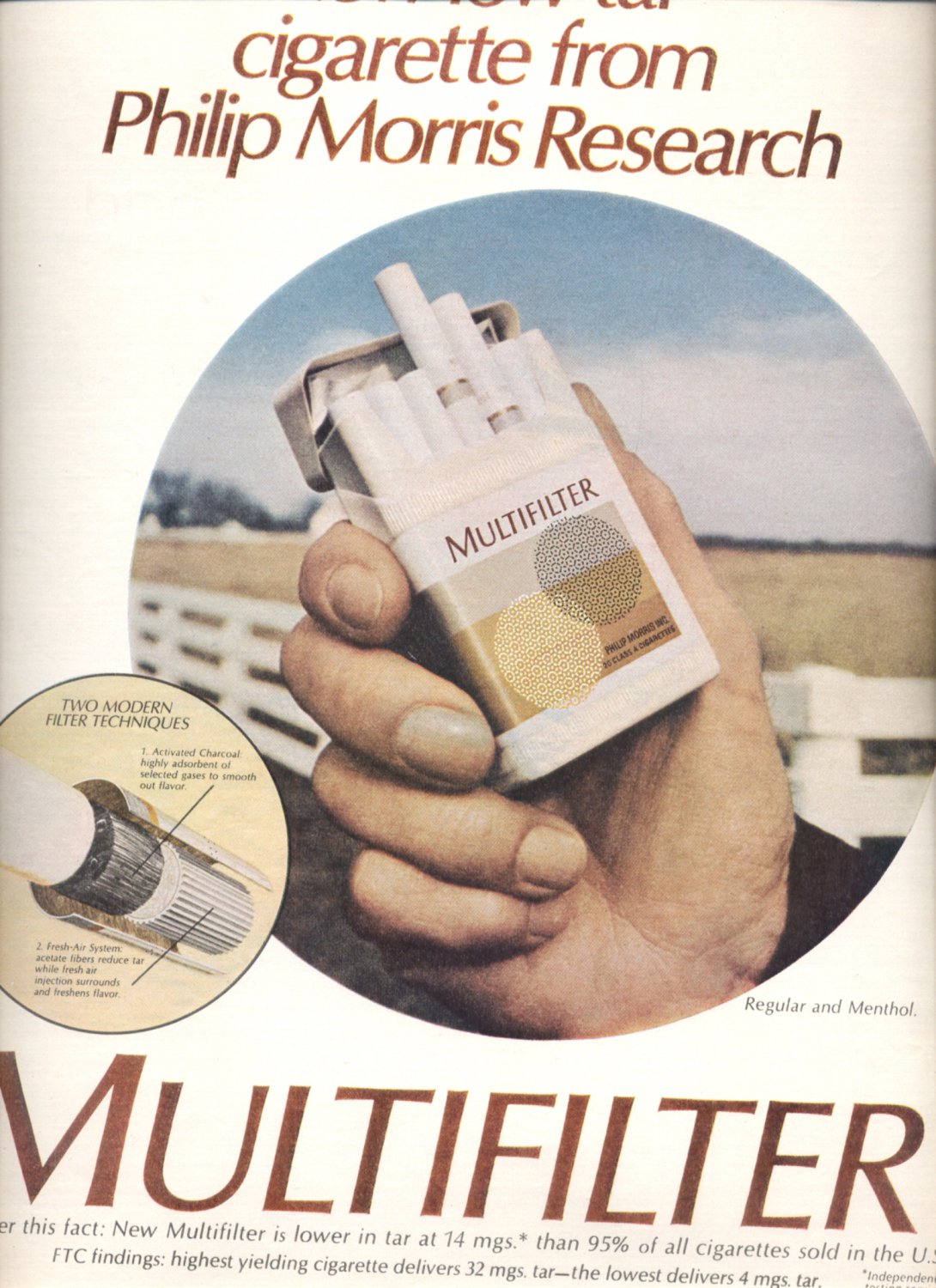 April 10, 1970 Multifilter cigarettes magazine ad (#2429)