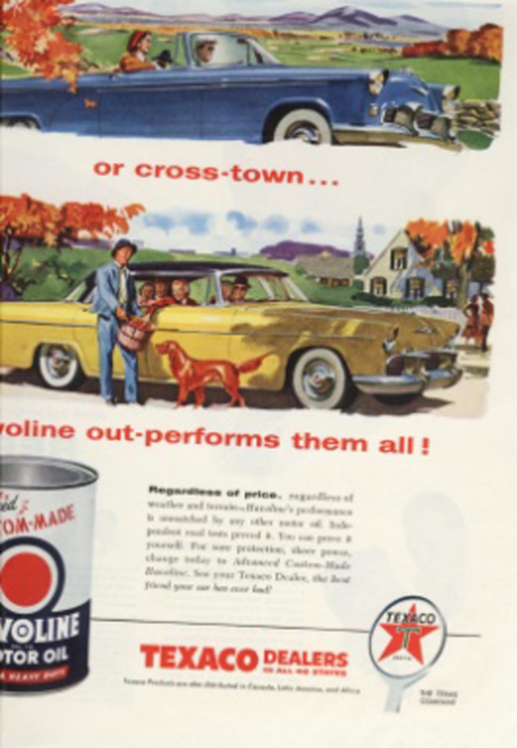 1956 Texaco magazine ad (#128)