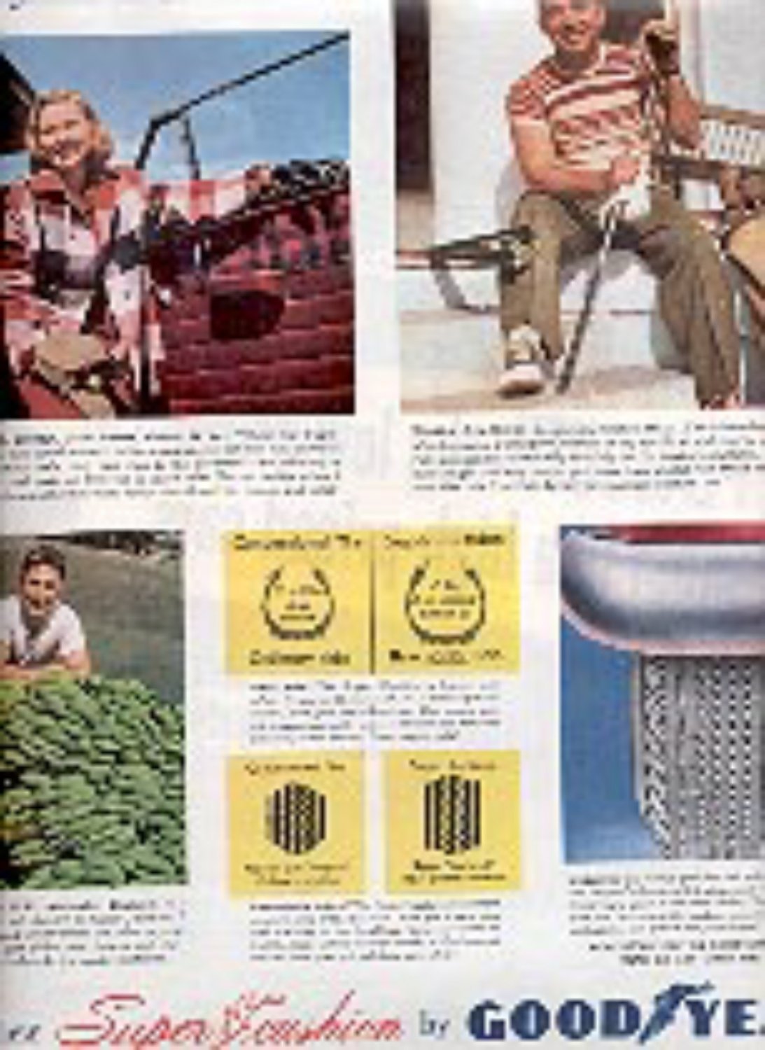 1949 Goodyear Tires magazine ad (# 1648)