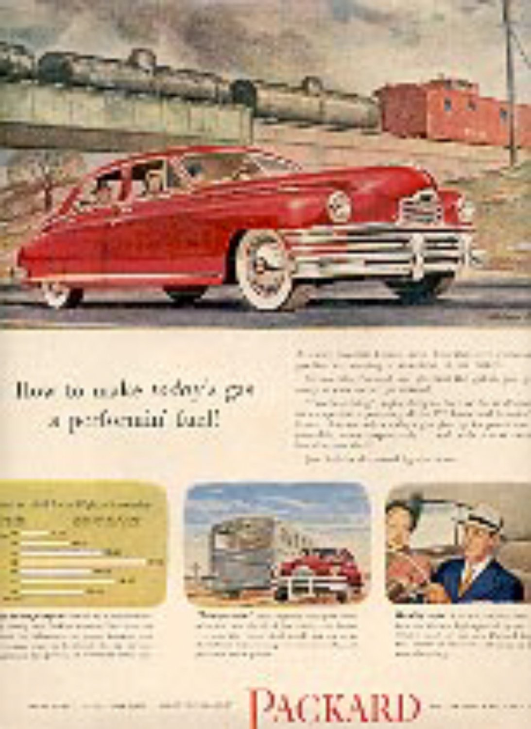 1949 Packard magazine ad ( # 2776)