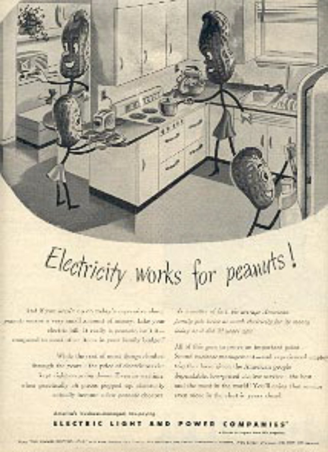 1946 Electric Light and Power Companies magazine ad (# 2477)