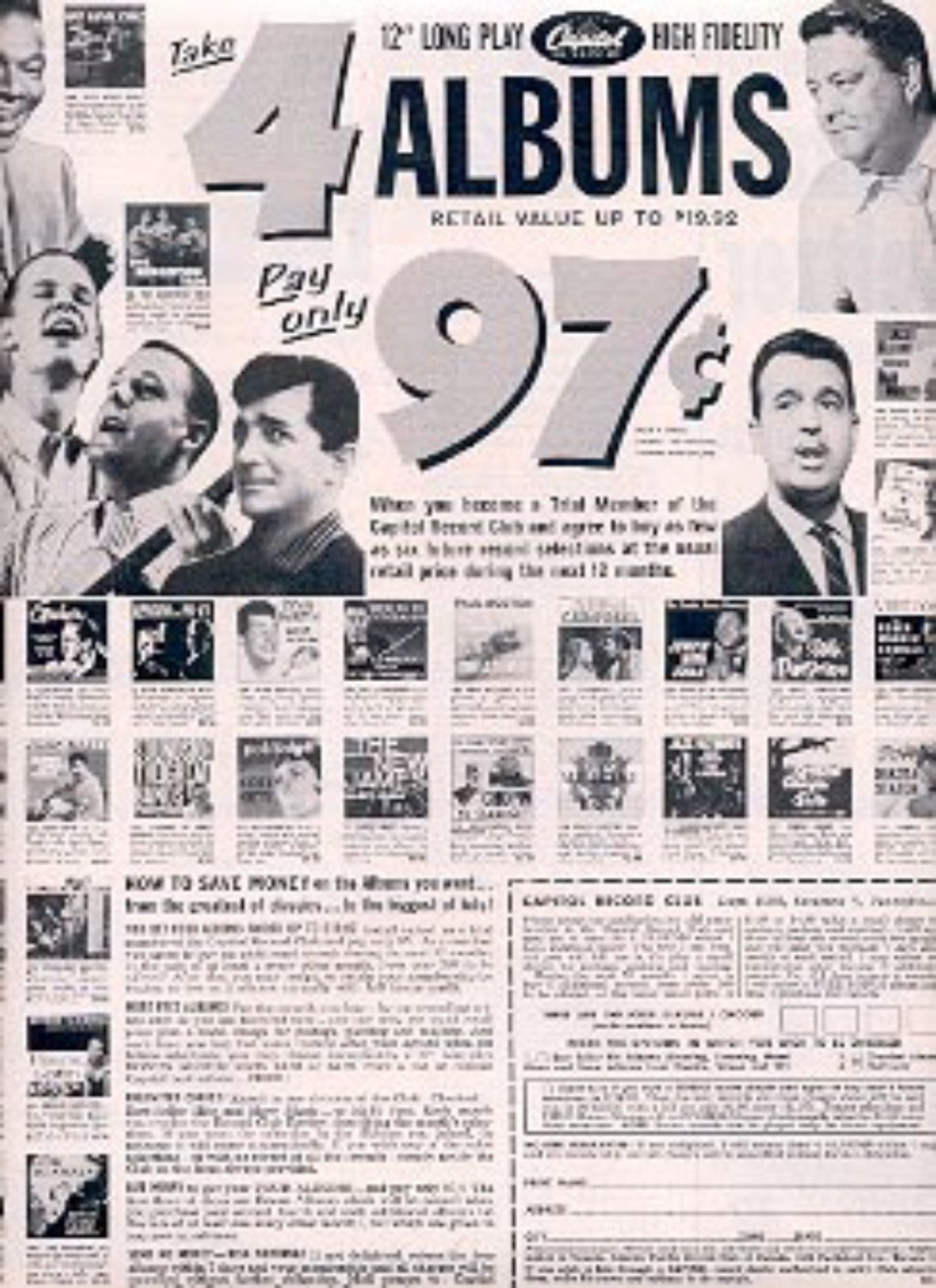 1960 Capitol Record Club magazine ad (# 2504)