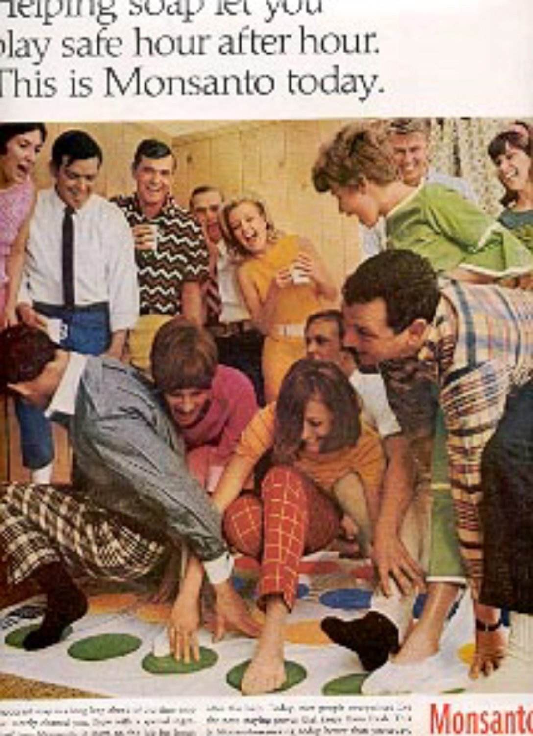 1967 Monsanto magazine ad (# 2438)