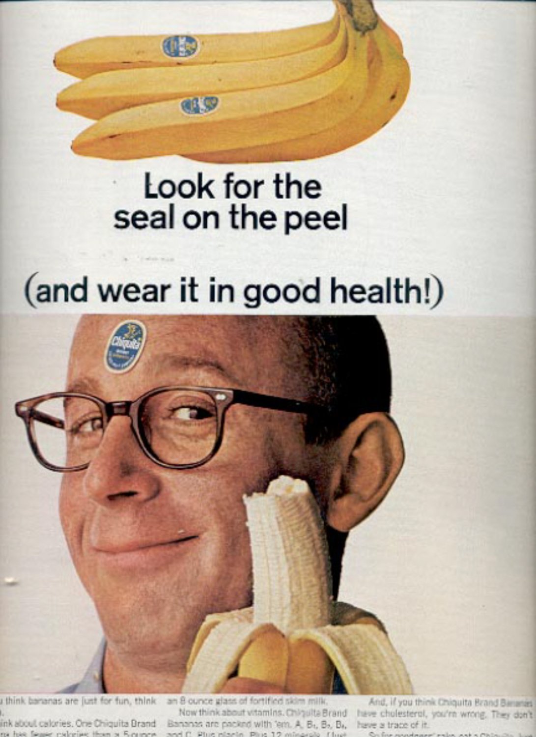 1966 Chiquita Brand bananas magazine ad (#5803)