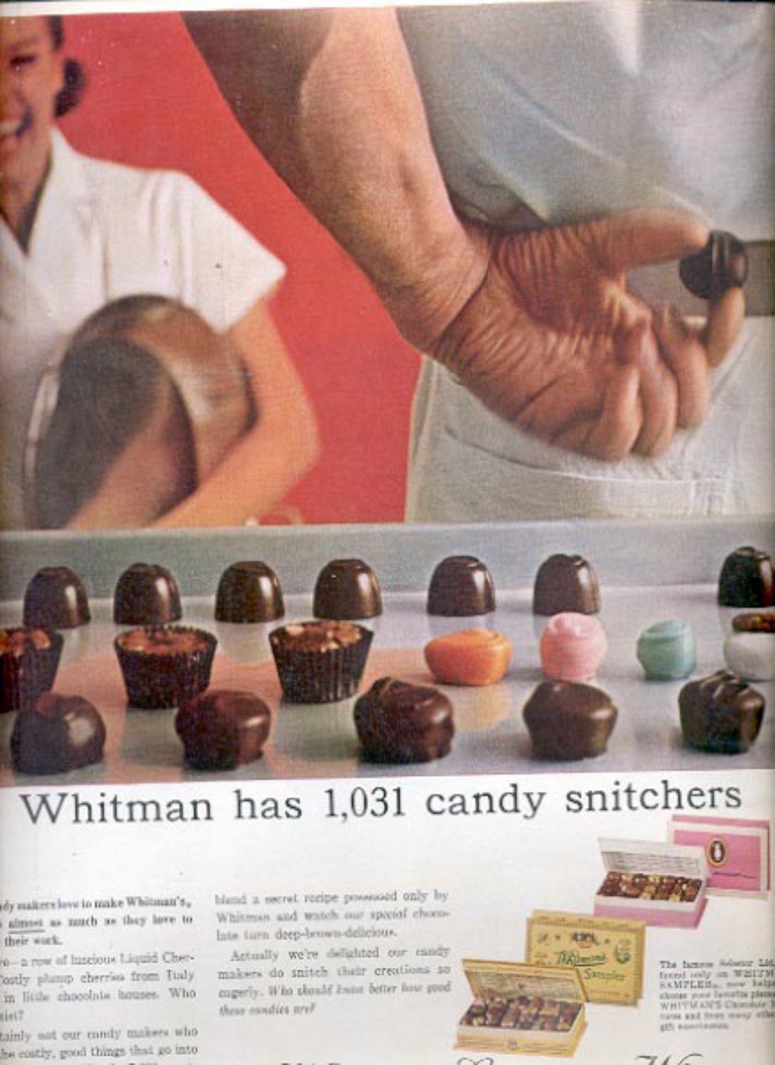 1964 Whitman Sampler Candy magazine ad (# 5320)