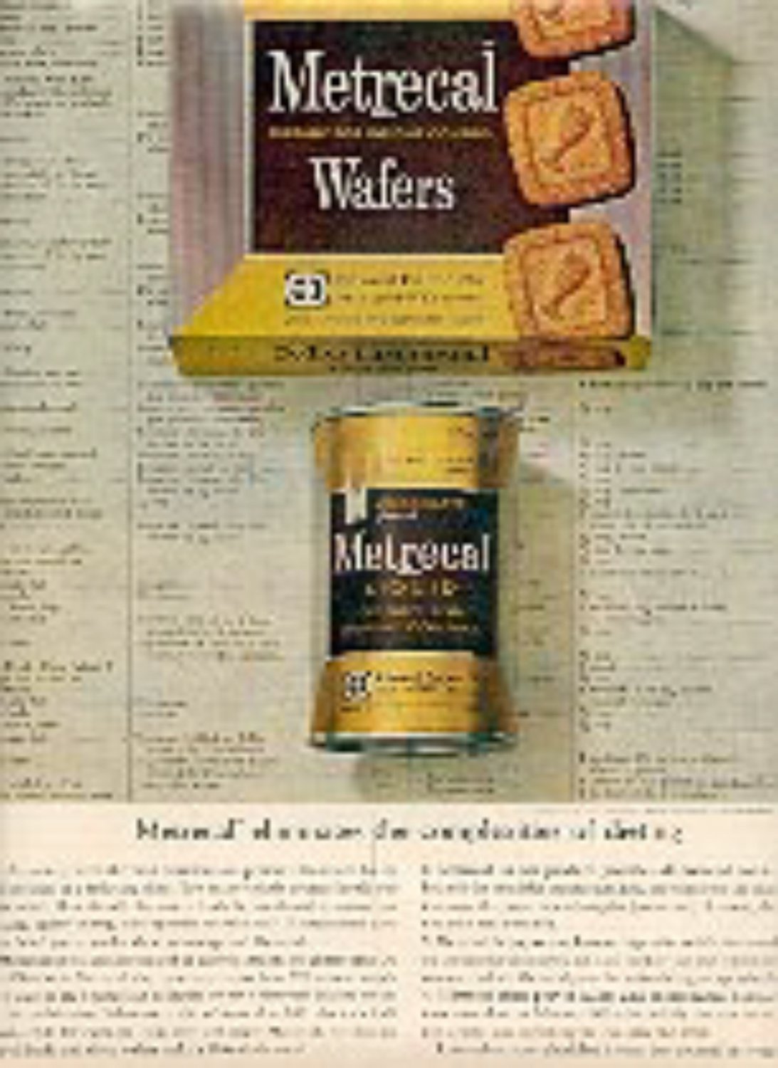 1962 Metrecal magazine ad (# 3020)