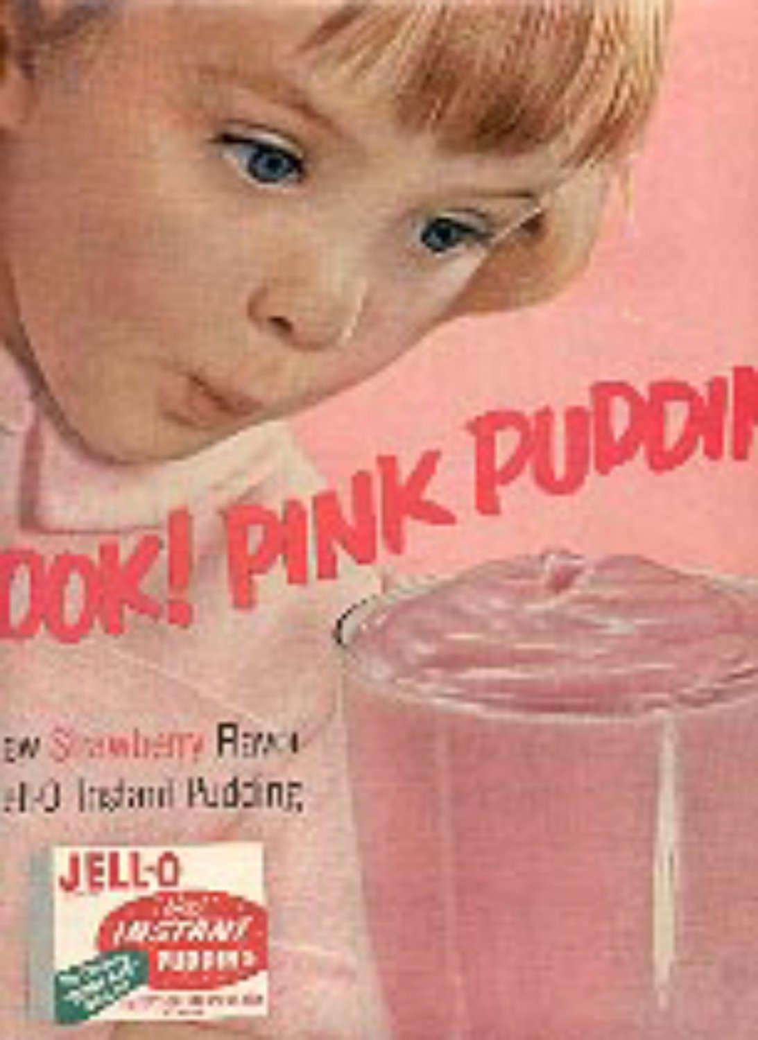 1955 Jello Instant Pudding magazine ad (# 2969)