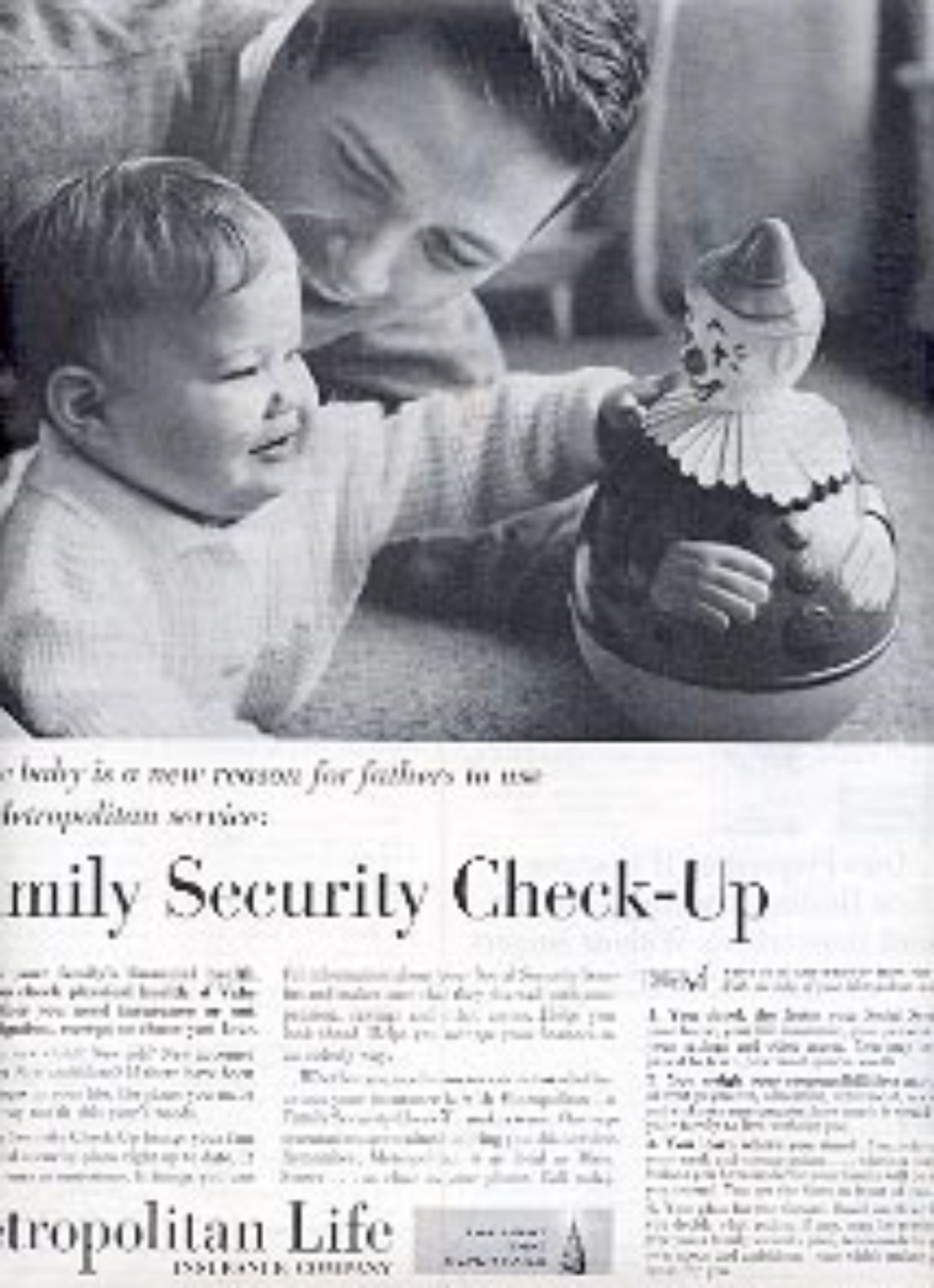 1962 Metropolitan Life Insurance magazine ad ( # 2121)
