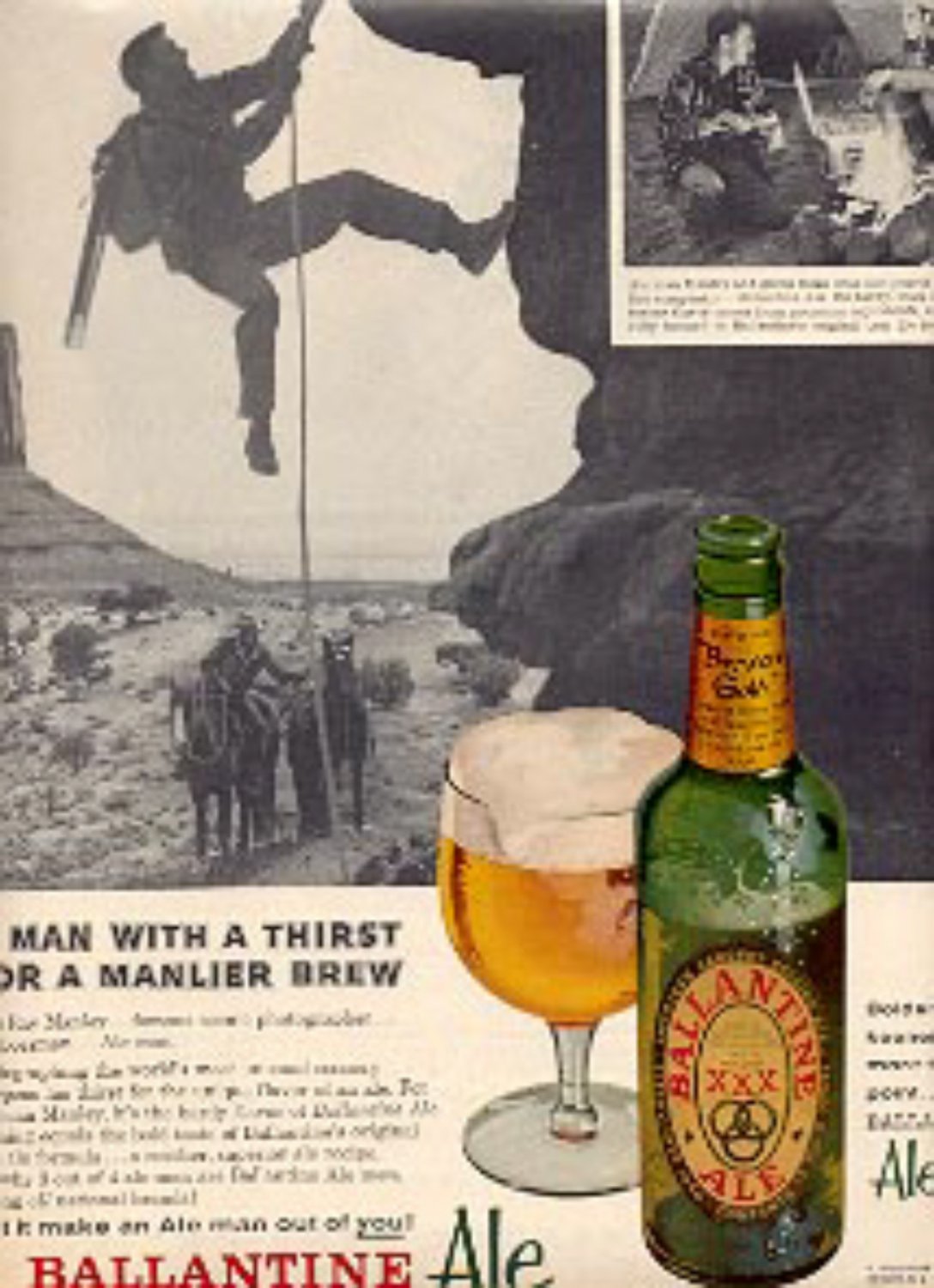 1962 Ballantine Ale magazine ad ( # 2347)