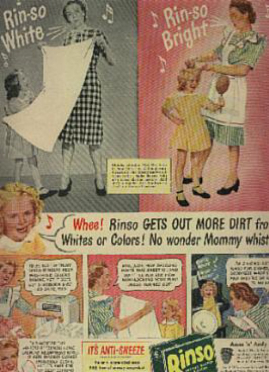 1945 Rinso magazine ad (#994)