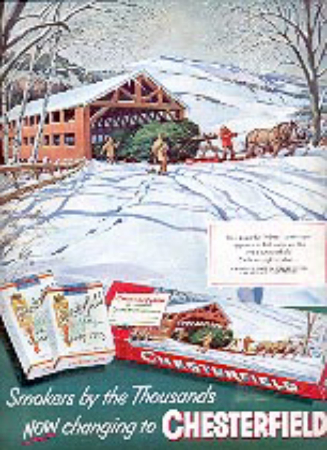 1953 Chesterfield magazine ad (# 1792)