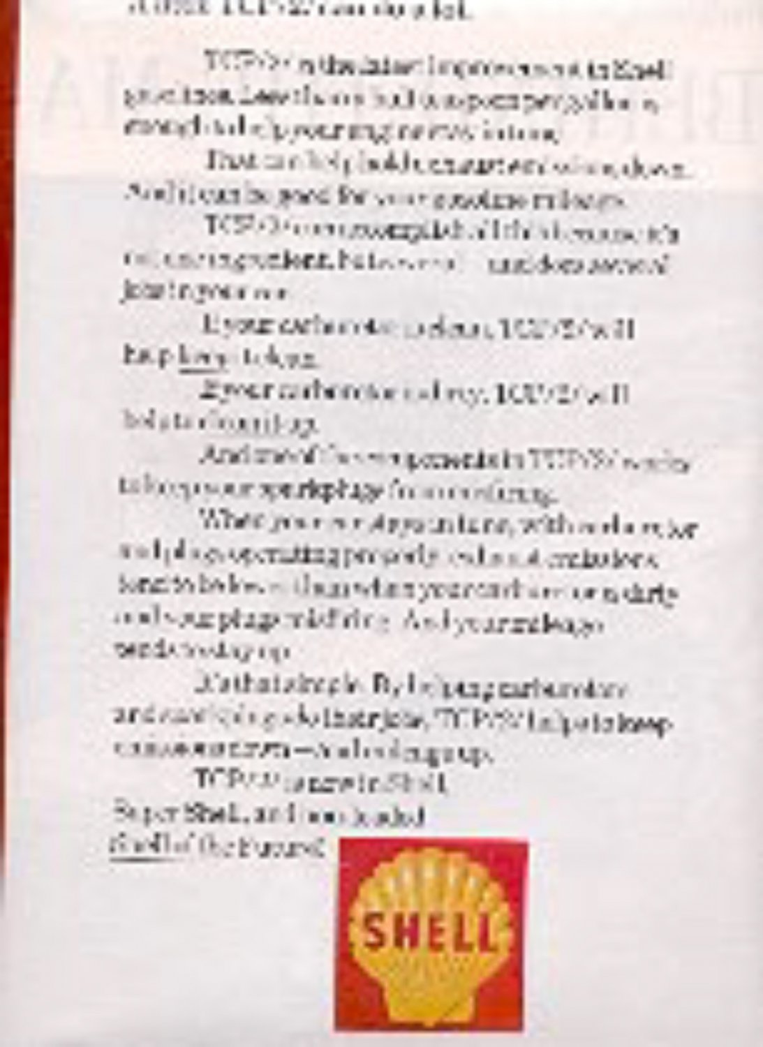 1971 Shell magazine ad ( # 1512)