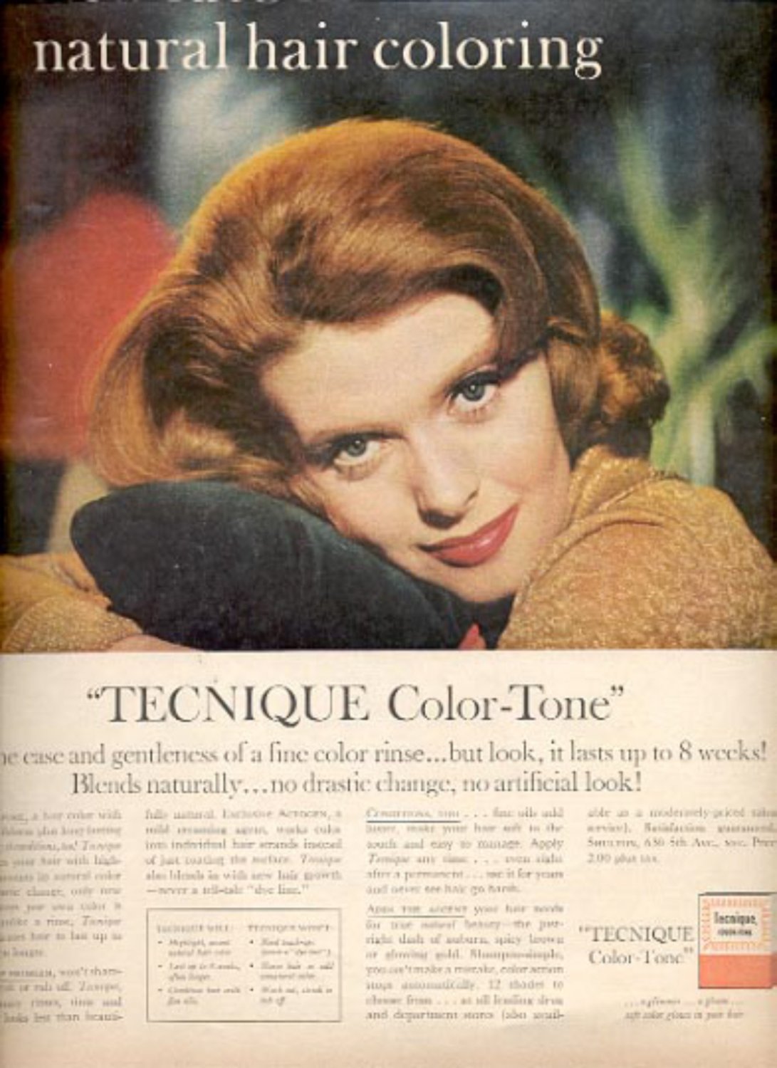1960 Tecnique Color- Tone magazine ad (#4314)