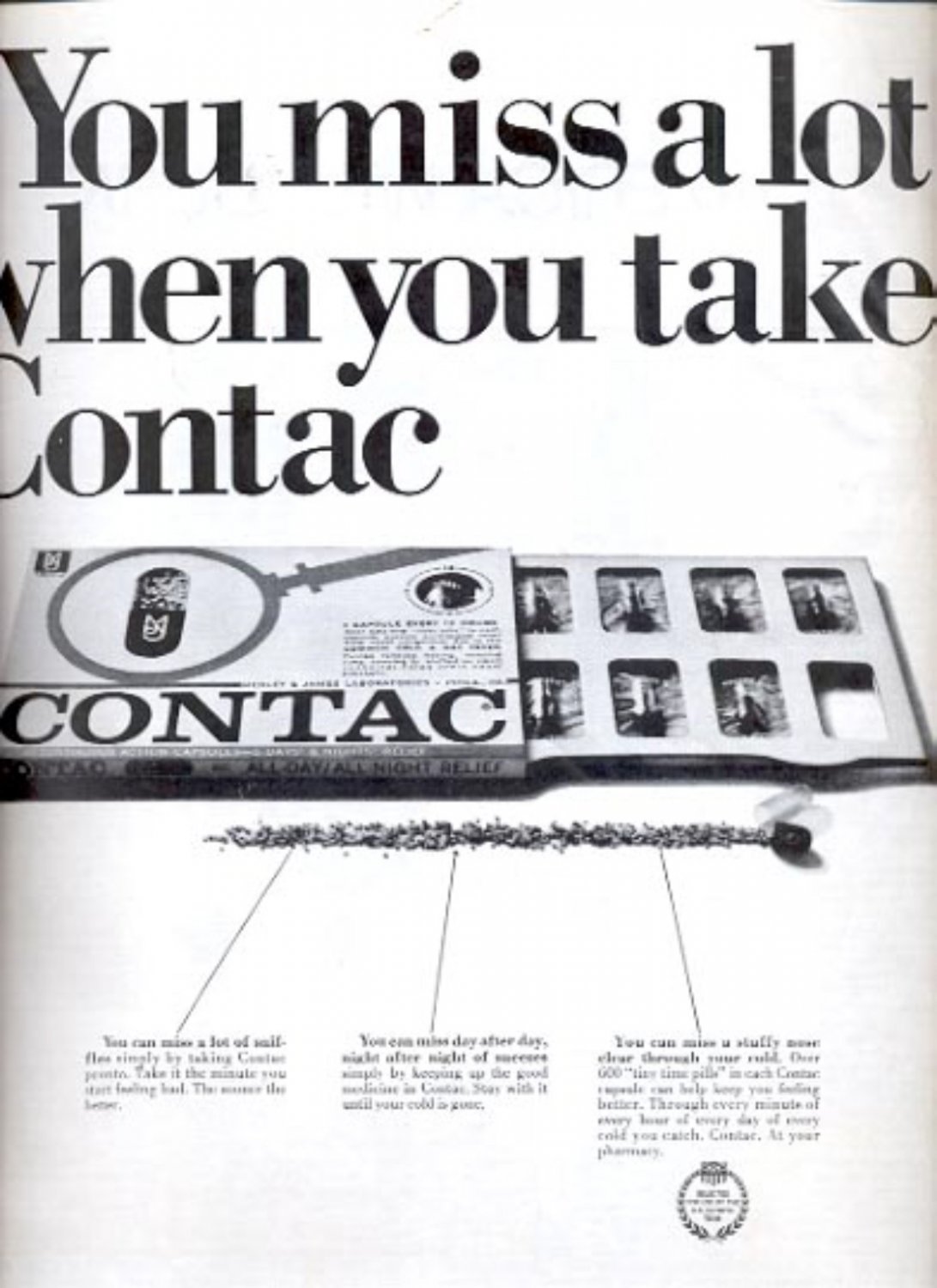 1968 Contac magazine ad (#4276)