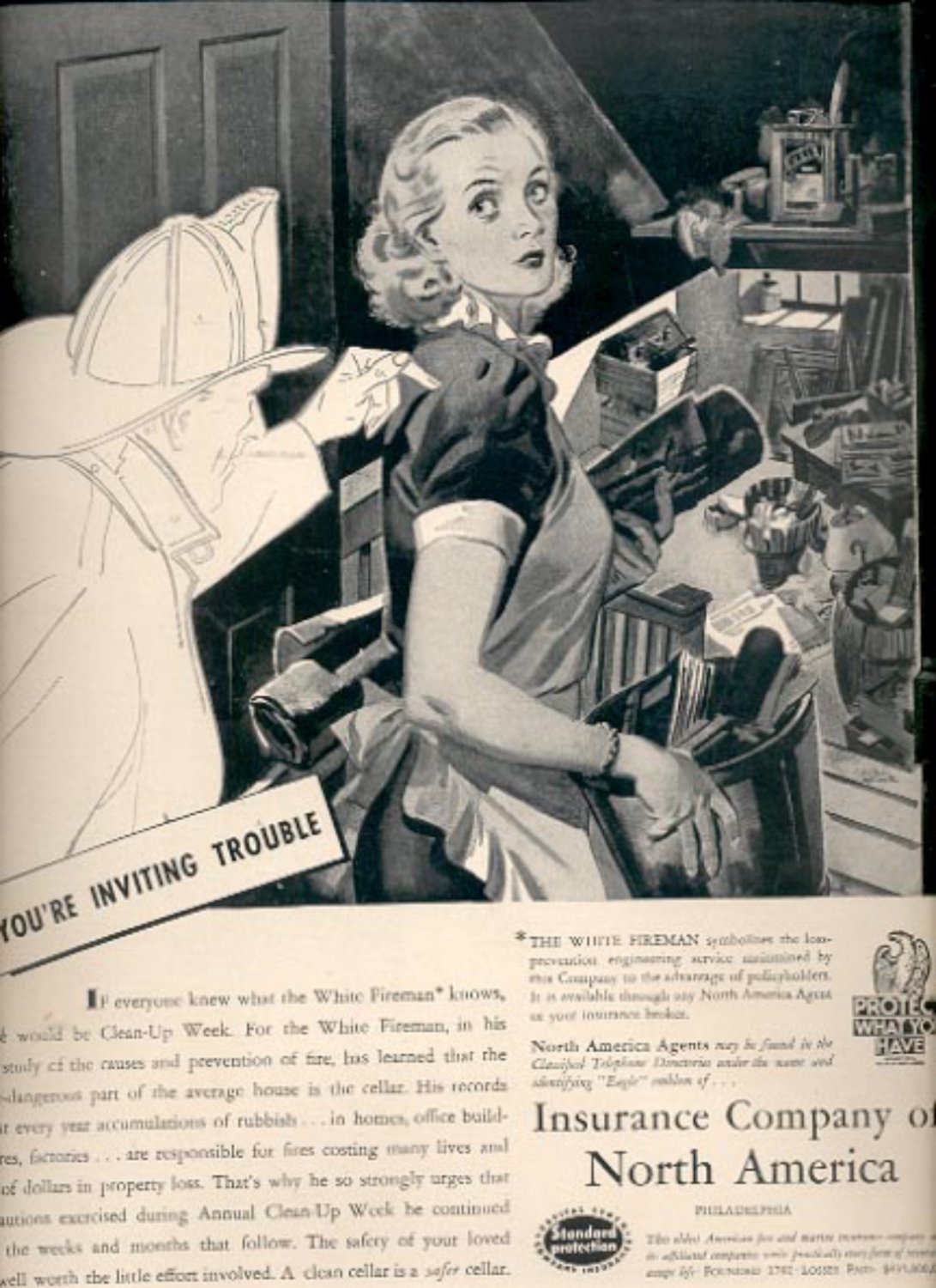 April 24, 1939 Insurance Company of North America magazine ad (#6084)