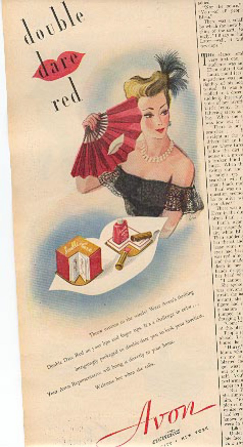 1946 Avon cosmetics magazine ad (# 1990)