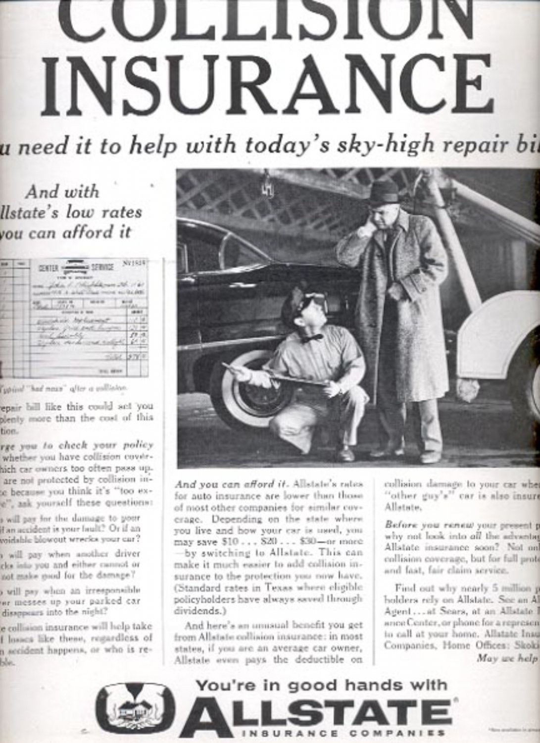 1960 Allstate Insurance Companies magazine ad (#5366)