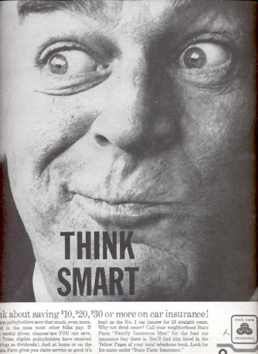 1960 State Farm Insurance magazine ad (# 5358)