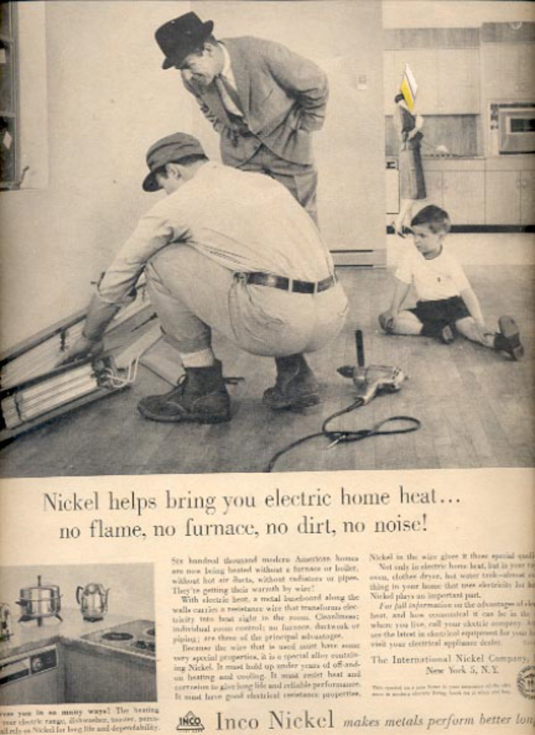 1960 Inco Nickel - The International Nickel Company, Inc. magazine ad ...
