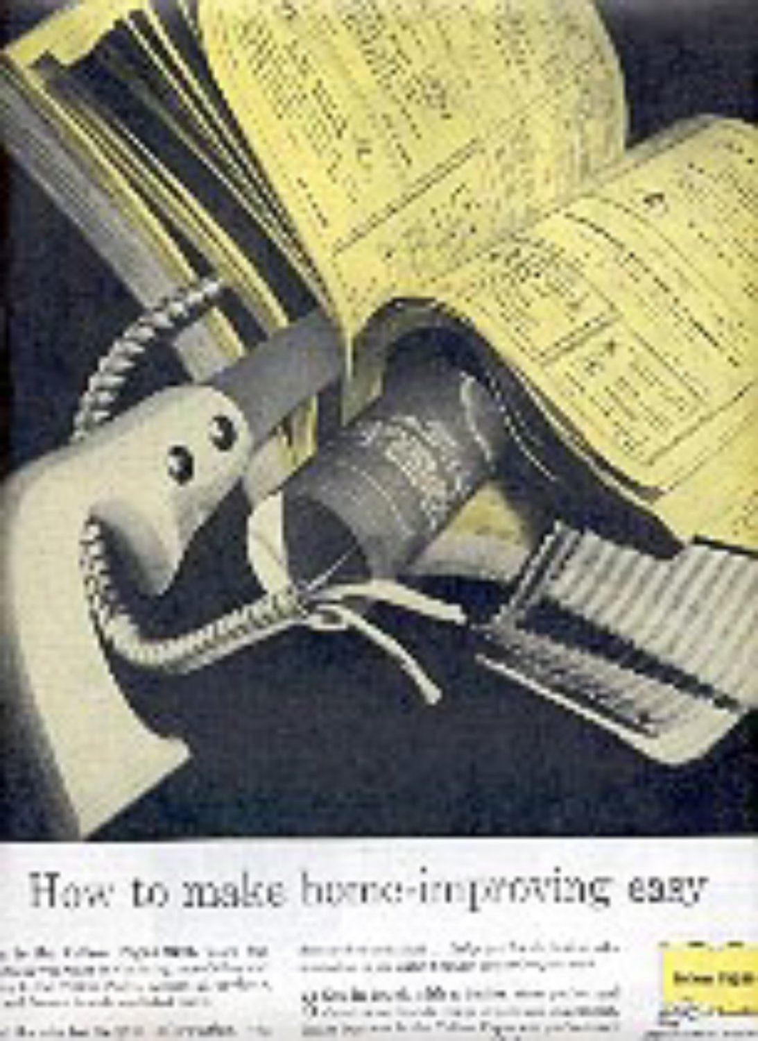 1961 Yellow Pages magazine ad (# 3044)