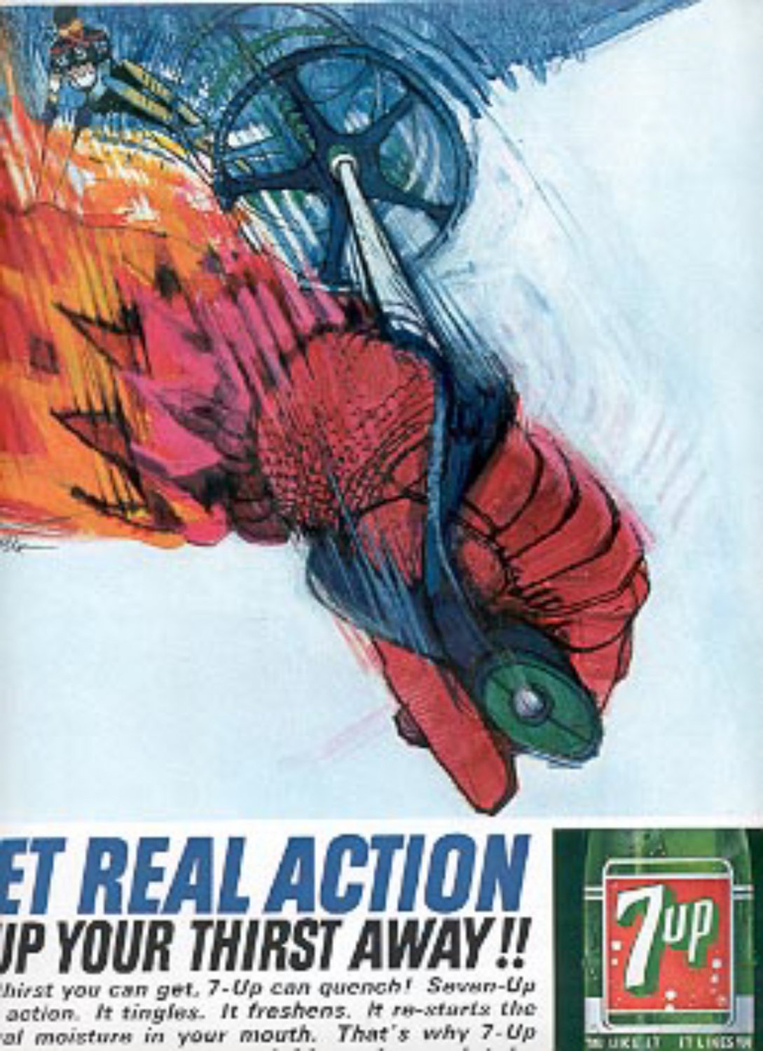 1964 7 Up (Seven Up ) magazine ad ( # 2056)