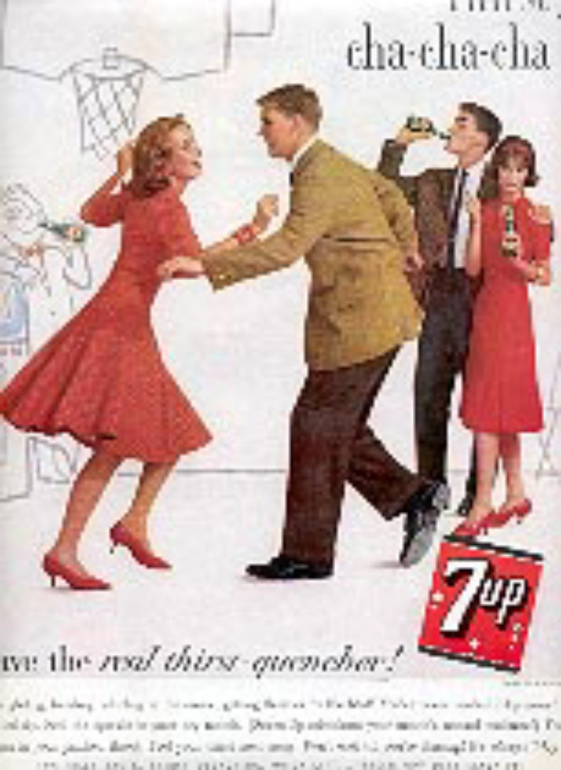 1962 - 7 Up magazine ad ( # 1734)