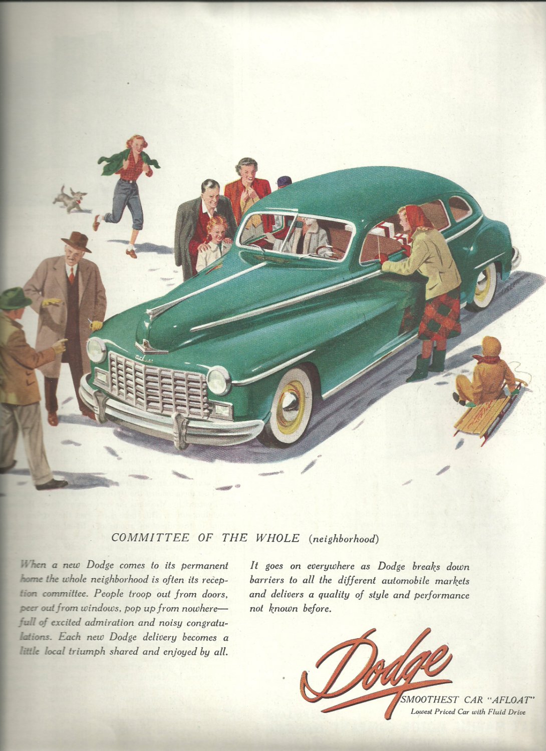 Jan. 1948 Dodge magazine ad (#2925)