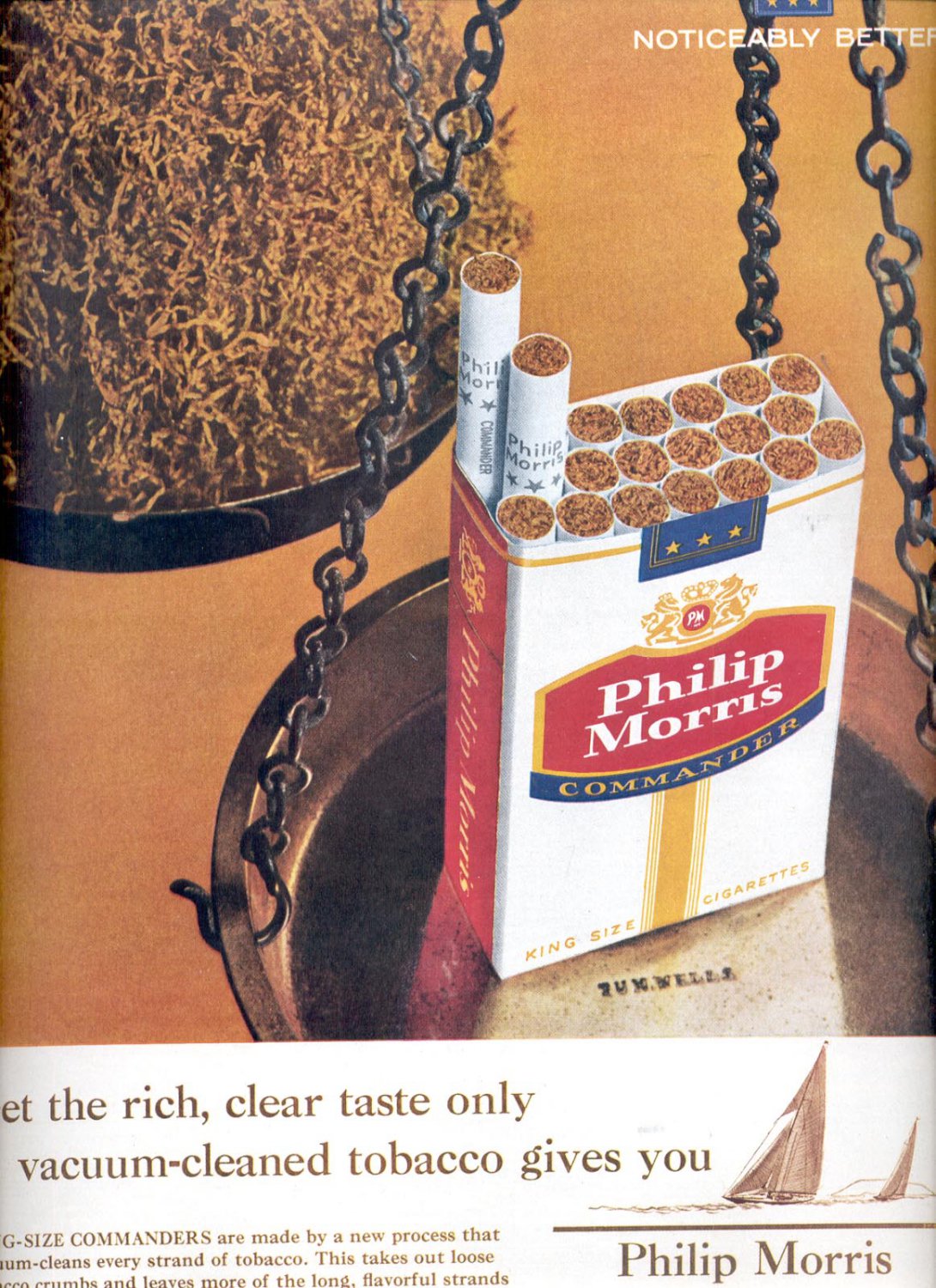 May 11, 1962 Philip Morris Commander Cigarettes magazine ad (#3607)