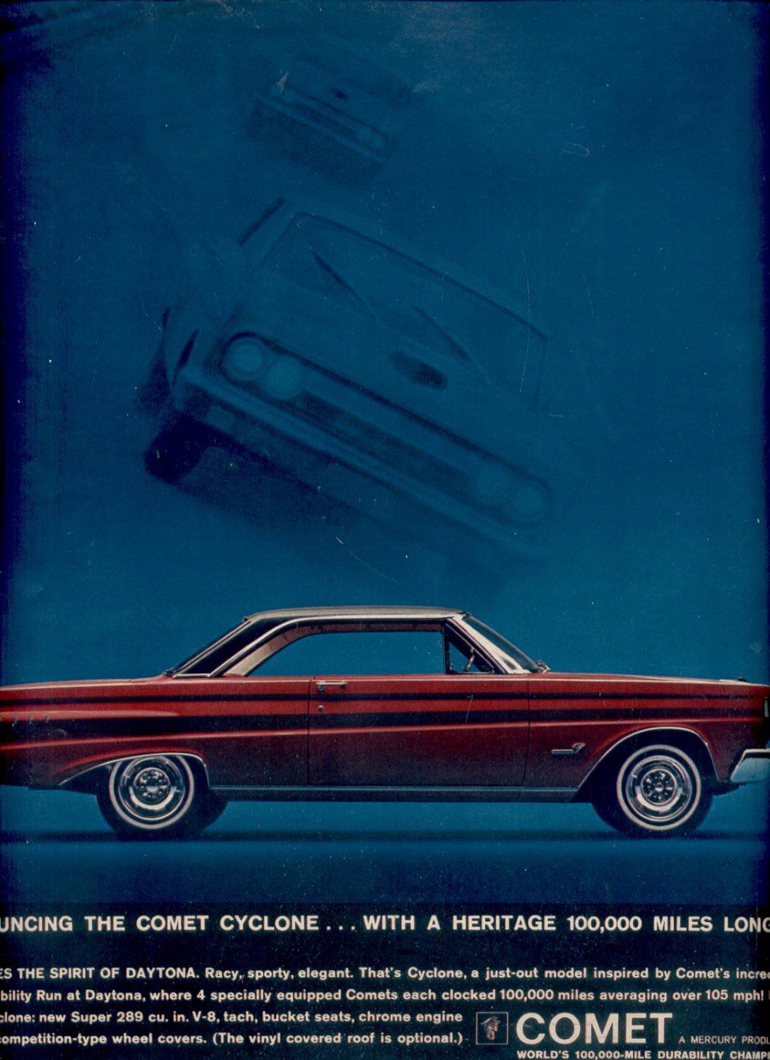 March 10, 1964 Comet Cyclone- a mercury product magazine ad (# 3951)