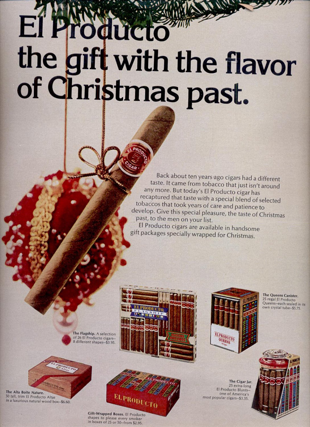 Dec. 13, 1968 El Producto cigars magazine ad (# 5978)