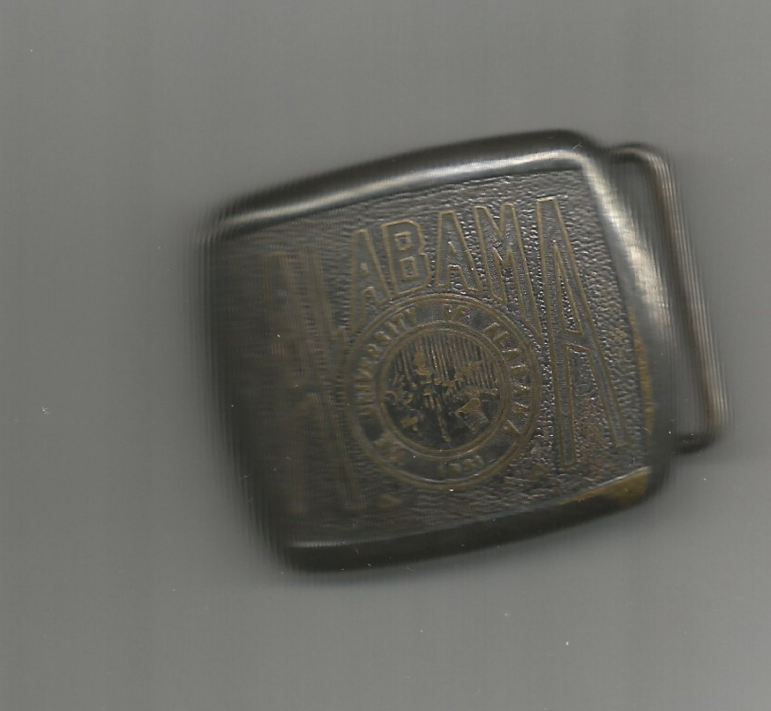 Vintage Alabama- The University of Alabama Higkok Plate belt buckle