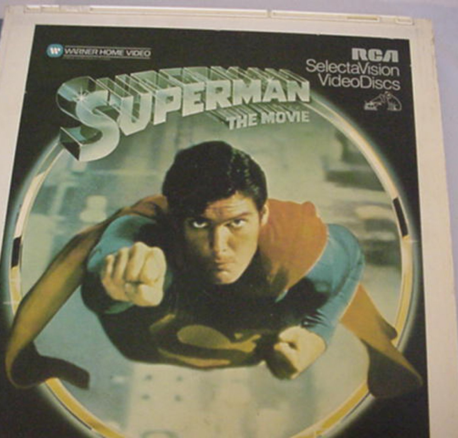 Superman The Movie - RCA SelectaVision Video Discs- Part 1 & 2 of 2